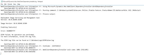 Nav 2014 Web Server Components Problem —