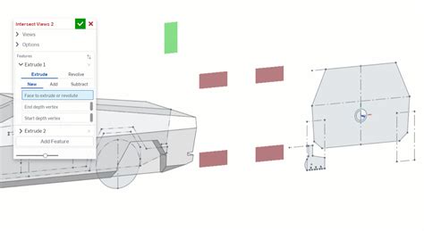 Intersect Views New Custom Feature — Onshape