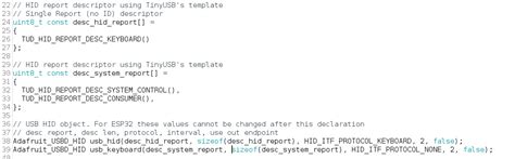 desc system control and desc consumer · adafruit adafruit tinyusb arduino · discussion 327 · github