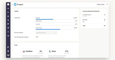 manage ai agent message usage effectively chative io documentation