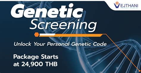 Genetic Screening Unlock Your Personal Genetic Code Vejthani International Hospital Jci