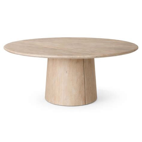 Williams Sonoma Radius Natural Wood Dining Table Aptdeco