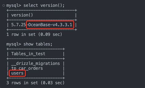 👨🏻‍💻 Oceanbase X Drizzle Serial 数据类型问题 Ai 与应用开发者专区 社区问答 Oceanbase