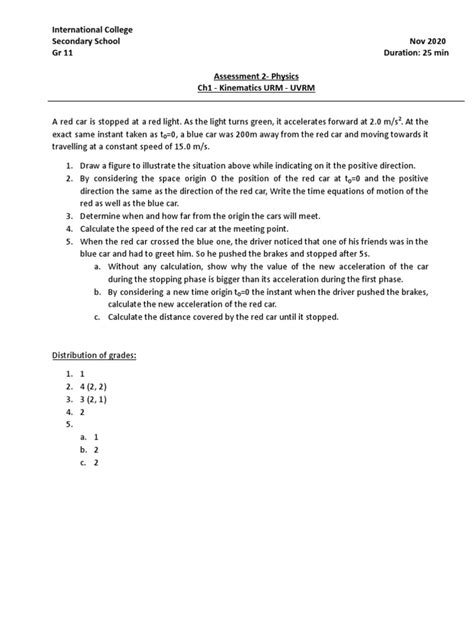 Ev2 Kinematics 2 Pdf