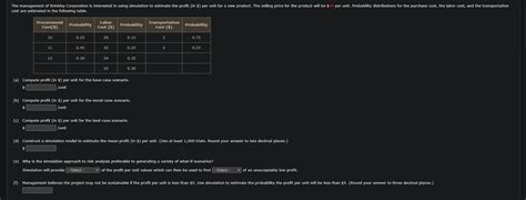 A Compute Profit In Per Unit For The Base Case