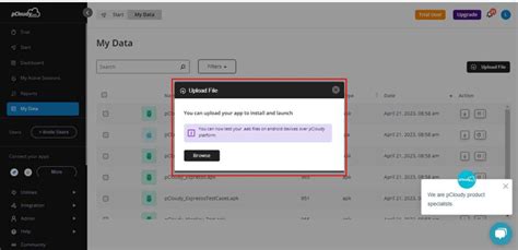 pcloudy web and mobile apps test environment tool