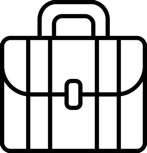Briefcase Line Icon 10319218 Vector Art At Vecteezy
