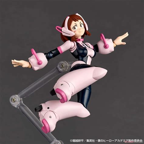 【ヒロアカ】リボルテック『麗日お茶子（うららか おちゃこ）』僕のヒーローアカデミア 可動フィギュア【海洋堂】より2024年11月発売予定♪