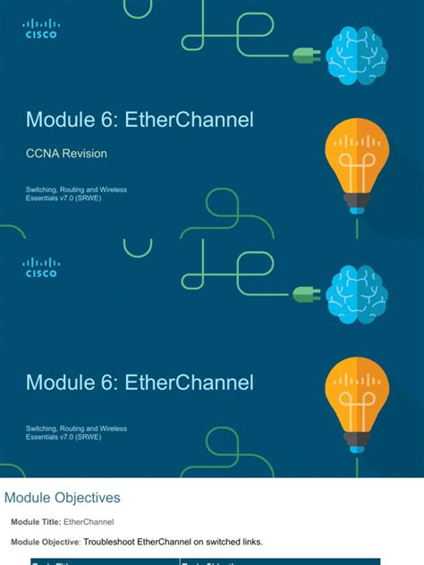 Ccna2 Srwe Module 6 Pdf Network Switch Ethernet