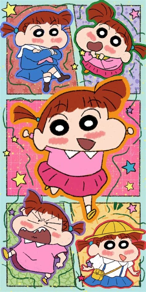 分享 蜡笔小新 春日部成员大放送！ 花瓣网