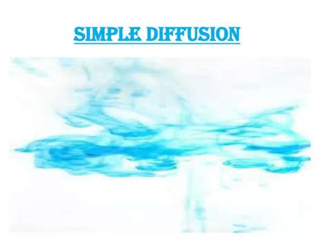 Ppt Simple Diffusion Powerpoint Presentation Free Download Id2423894