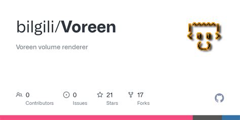 Github Bilgilivoreen Voreen Volume Renderer