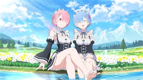 Rem And Ram Re Zero Kara Hajimeru Isekai Seikatsu Danbooru