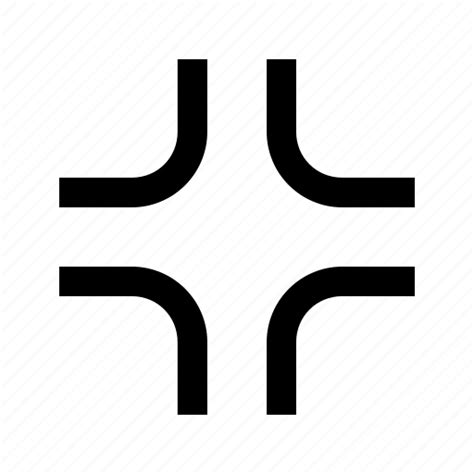 Compress Minimize Shrink Minimise Resize Ui Icon Download On