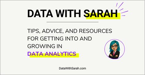 Data With Sarah Data Analytics Blog