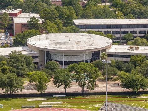 Aerial View Of Texas Southern University Historic Black Higher