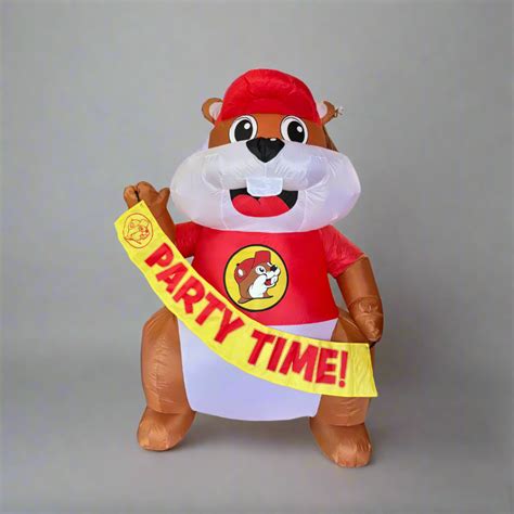 Buc Ees Party Time Inflatable Texas Snax