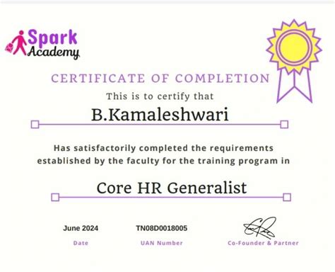 Kamaleshwari Baskar On Linkedin Celebrating My New Certification Im