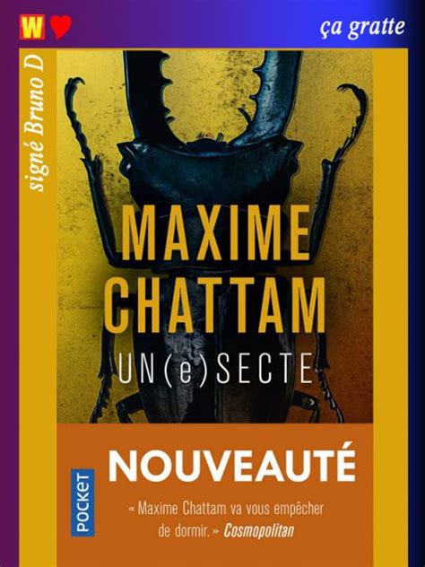 Un E Secte De Maxime Chattam Vu Par Bruno Delaroque Reportages Littérature Les Reportages