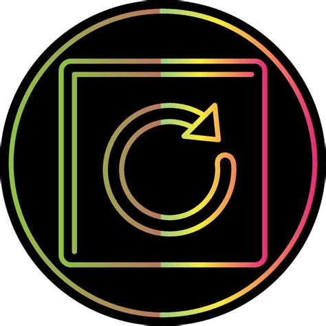 Redo Line Gradient Due Color Icon 39264358 Vector Art At Vecteezy