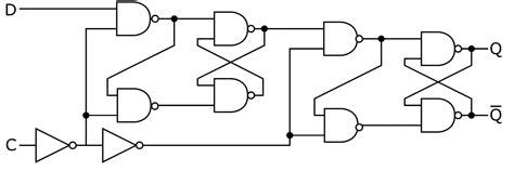 Flipflop How Is D Flip Flop Typically Constructed Electrical Engineering Stack Exchange