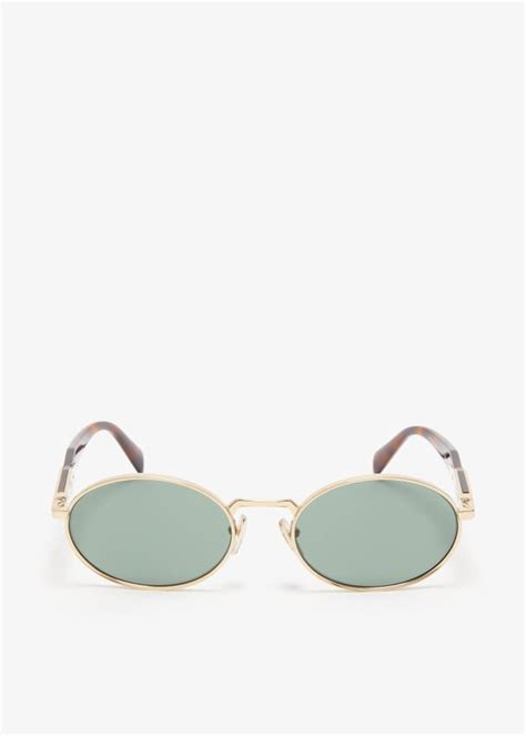 Prada Prada Eyewear Collection Sunglasses For Women Gold In Uae