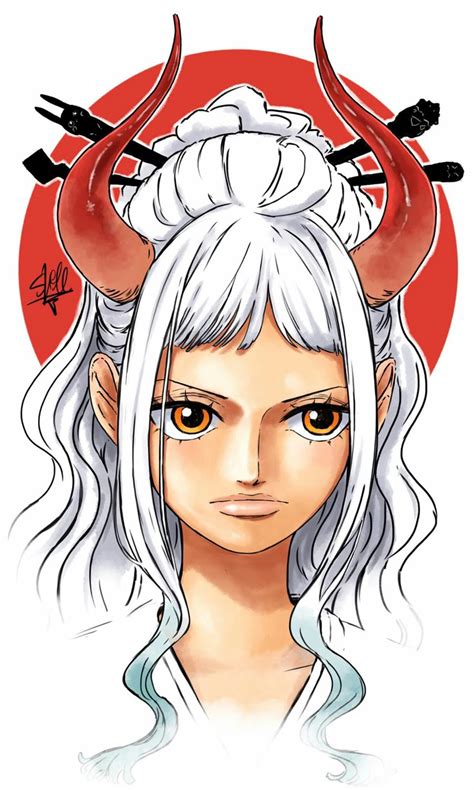 Yamato From One Piece Anime One Piece One Piece Manga Cómic One Piece
