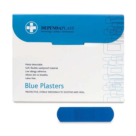 Dependaplast Sterile Blue Plasters