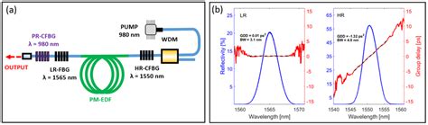 A Experimental Setup Of The Cavity Blue Pm Fibers Green Er Doped Download Scientific