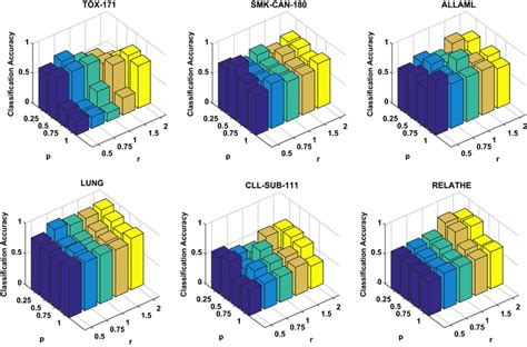 classification accuracy on different datasets with different loss norm