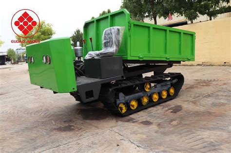 4ton Narrow Chassis Farm Use Mini Dumper Crawler China Self Dumping
