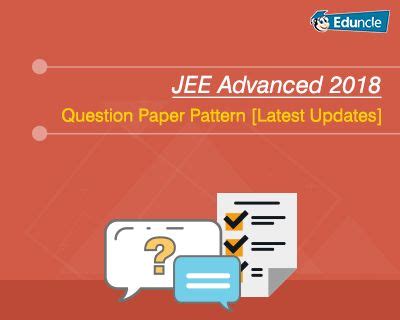 JEE Advanced 2020 Pattern Question Paper Pattern