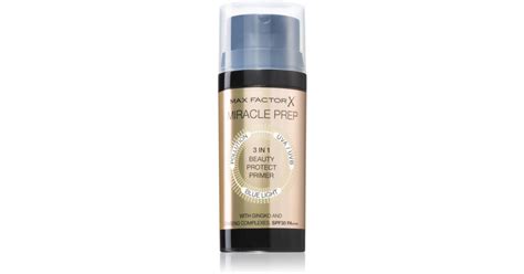Max Factor Miracle Prep Mattifying Foundation Primer 3 In 1 Uk