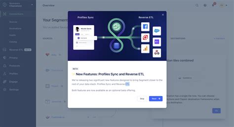 Segment New Feature Tour Chameleon