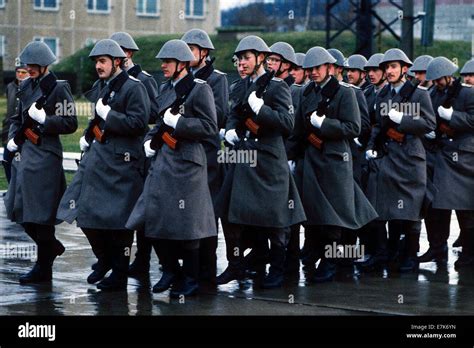 Bad Salzungen East Germany 9th Feb 1990 Soldiers From The East