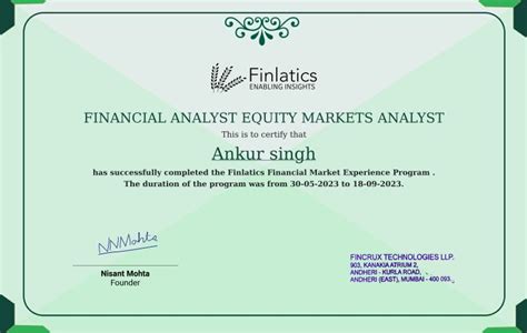 Ankur Singh On Linkedin Dataanalytics Financialanalysis