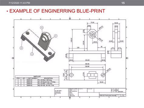 Technical Drawing Slide PPTX