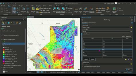 Raster Reclassification In Arcgis Pro Youtube