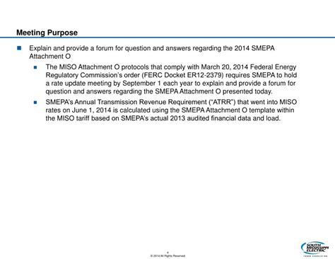 Ppt Miso Attachment O Annual Rate Update For Smepa Powerpoint Presentation Id 5645045