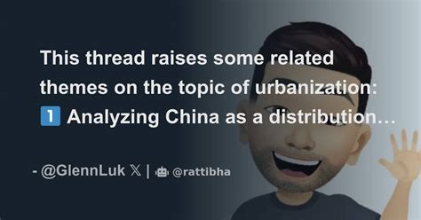This Thread Raises Some Related Themes On The Topic Of Urbanization 1⃣ Analyzing China As A