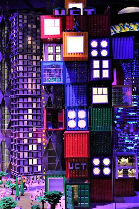 Mini World In The Lego Discovery Center In Brussels Belgium Editorial Photo Image Of Popular