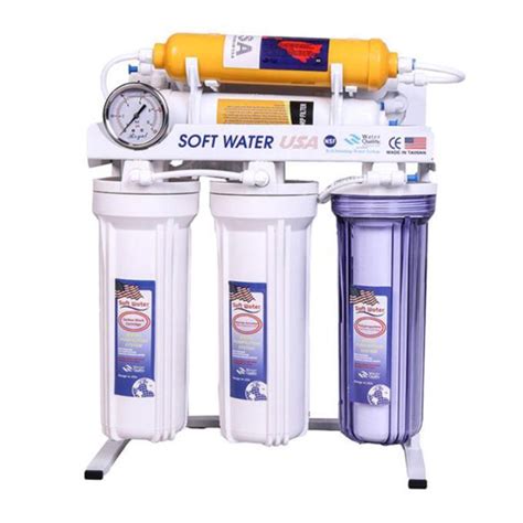 دستگاه تصفیه آب 6 مرحله ای سافت واتر روبیکن بازار تخصصی تصفیه آب ایران