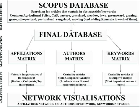 Workflow Of Network Analyses Of Internationally Visible Research Download Scientific Diagram
