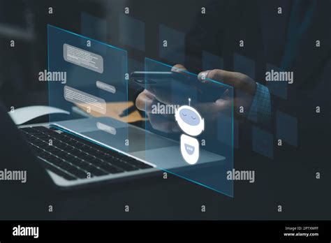 Chatgpt Chat With Ai Or Artificial Intelligence Digital Chatbot Robot