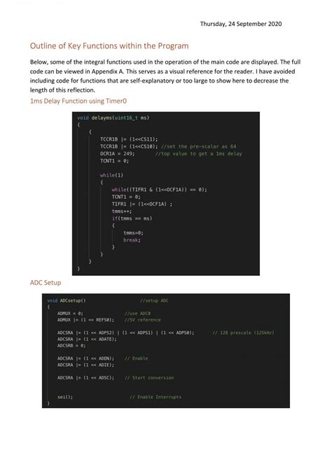 Assignment 2c Code And Reflection 2019a 48622 Mechatronics 1 Uts Thinkswap