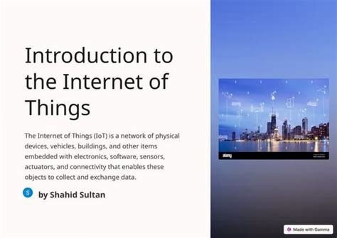 Iot Based Proposal That Tells About Internet Of Thingspptx