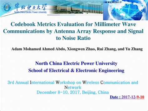 Pdf Codebook Metrics Evaluation For Millimeter Wave Communications By Antenna Array Response