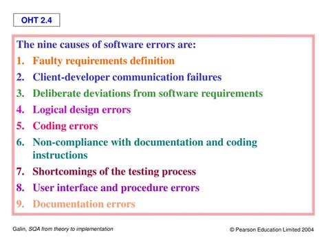 PPT What Is Software Software Errors Faults And Failures PowerPoint Presentation ID