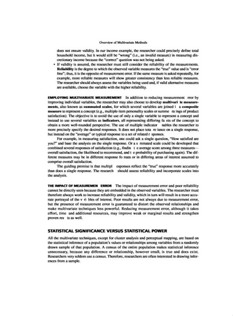 multivariate data analysis