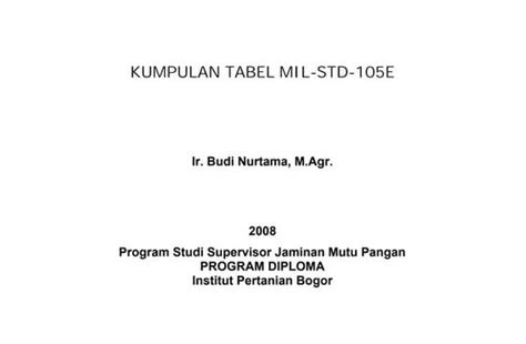 Table Mil Std105e Pdf